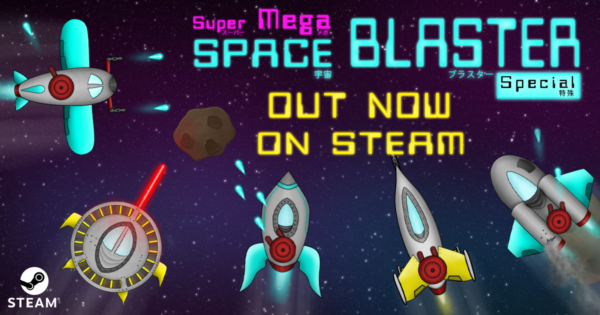 Super Mega Space Blaster Special - Out Now on Steam! - BKD