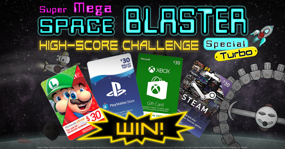 Space Blaster Lockdown High-Score Challenge! - Bare Knuckle Development